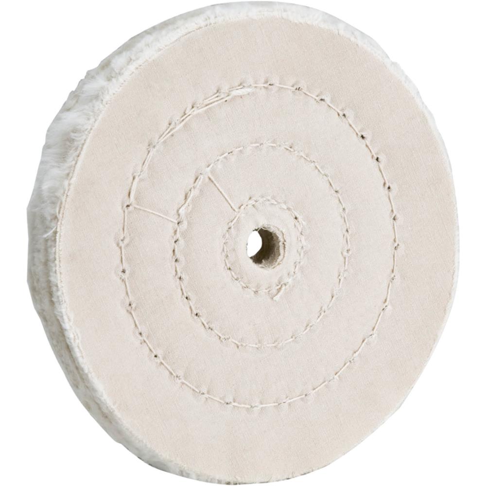 Woodstock D2512 - 5" x 40 Ply x 1/2" Soft Muslin Buffing Wheel, 5,000 ...