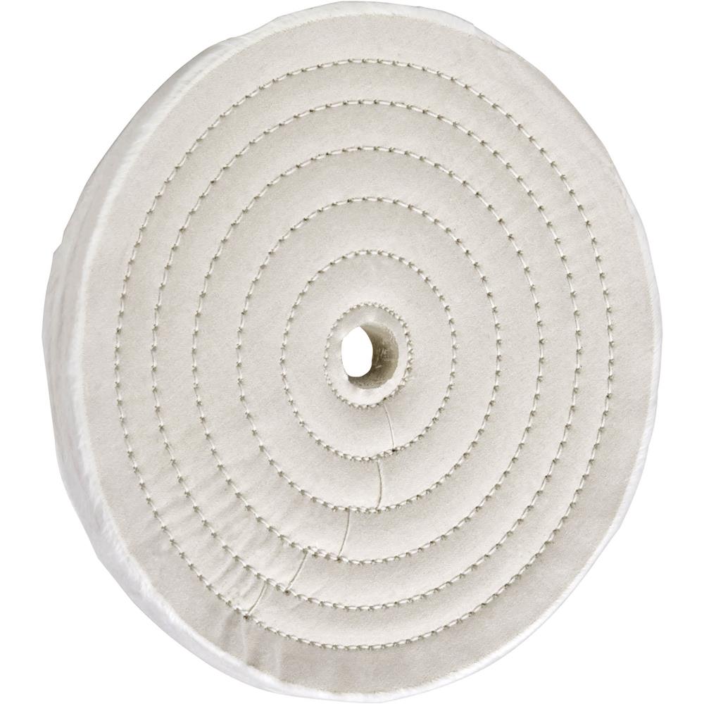 Woodstock D3190 - 8" x 40 Ply x 5/8" Soft Muslin Buffing Wheel, 4,000 ...