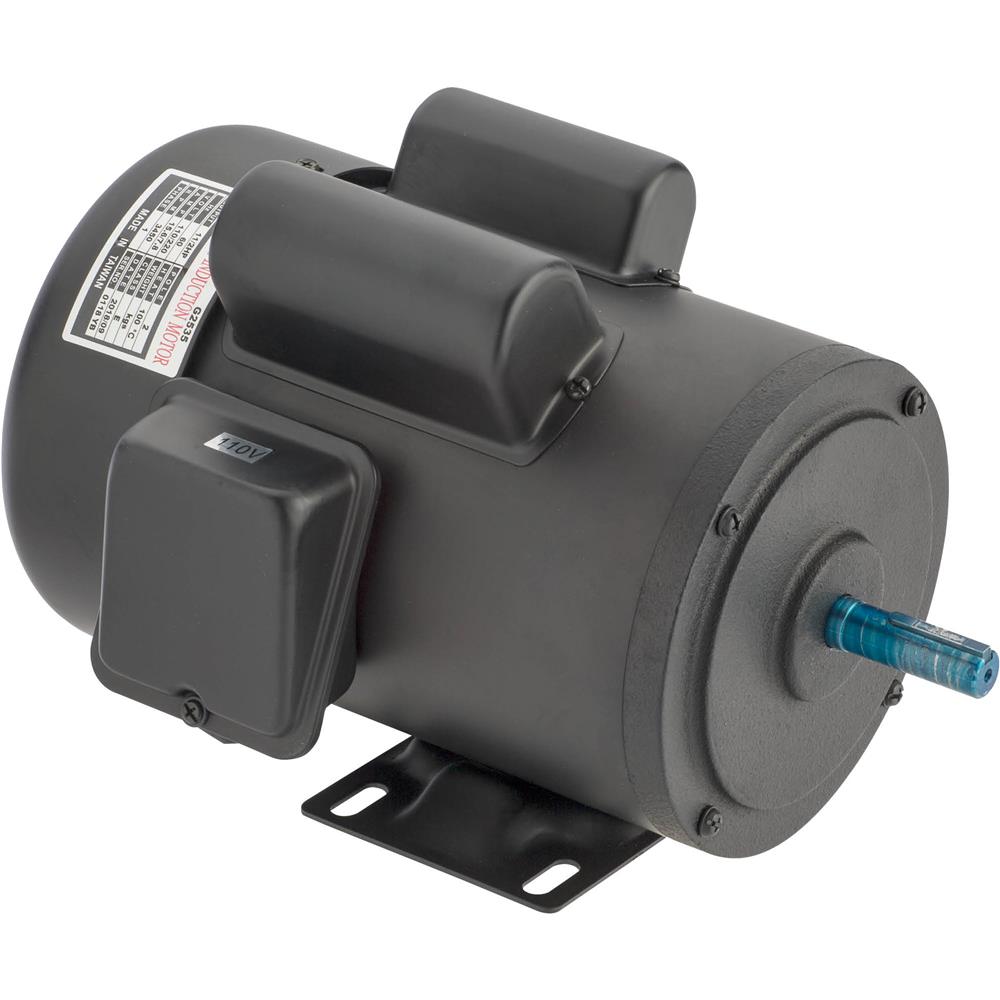 Grizzly G2535 - Heavy-Duty Motor 1-1/2 HP Single-Phase 3450 RPM TEFC ...