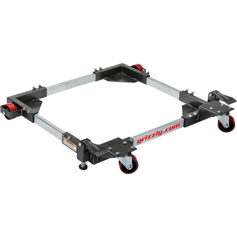 Bear Crawl Heavy-Duty Mobile Base - Grizzly Industrial, Inc.