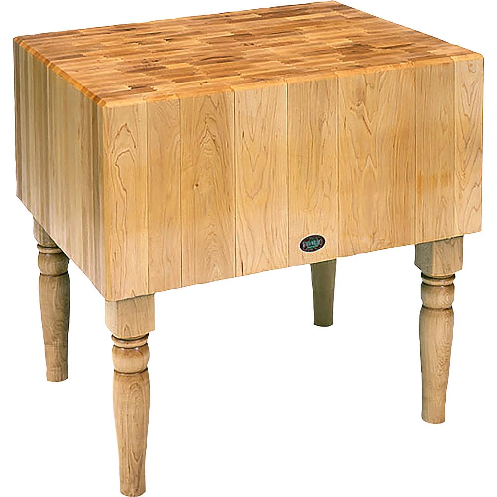 Solid Maple Double Dovetail Monarch Butcher Block 24" X 18" - Grizzly ...