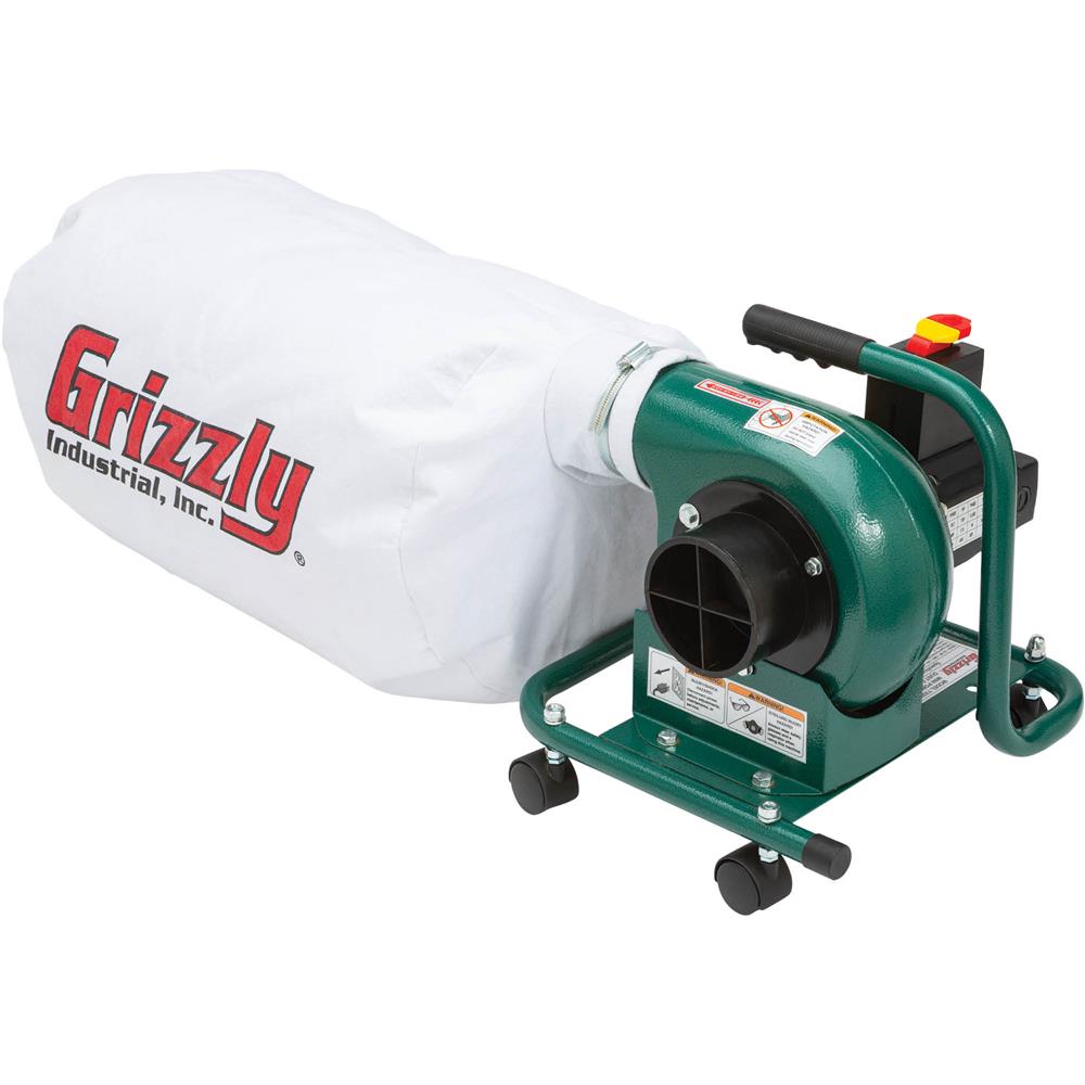 Mini Portable Dust Collector - Grizzly Industrial