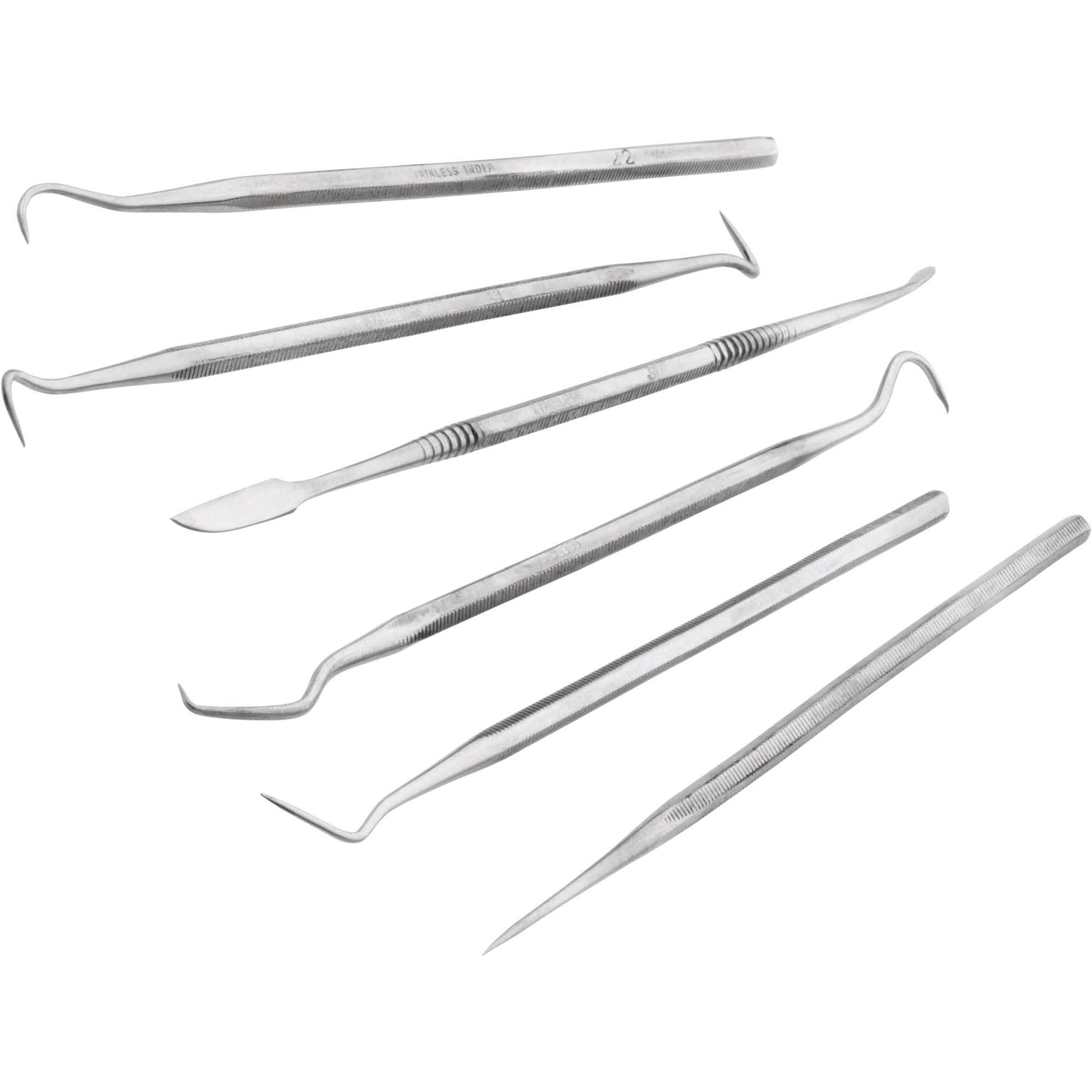 Stainless Steel 6-Piece Pick Set - Grizzly Industrial, Inc.