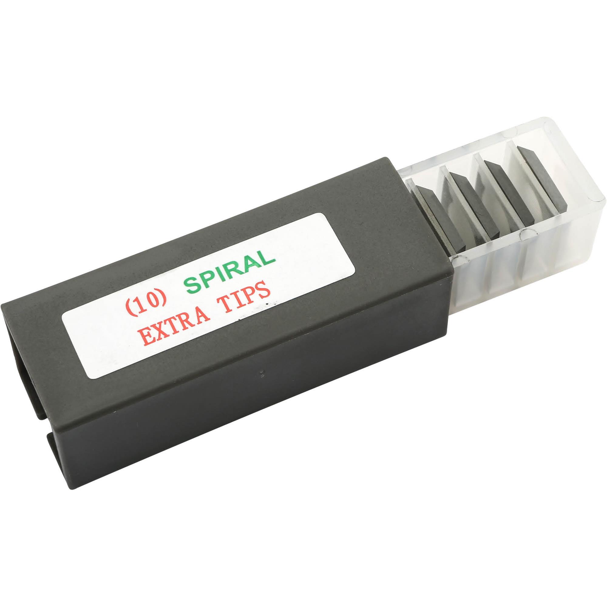 Replacement Inserts for Helical Cutterheads - 15 x 15 x 2.5mm, 10 Pk ...