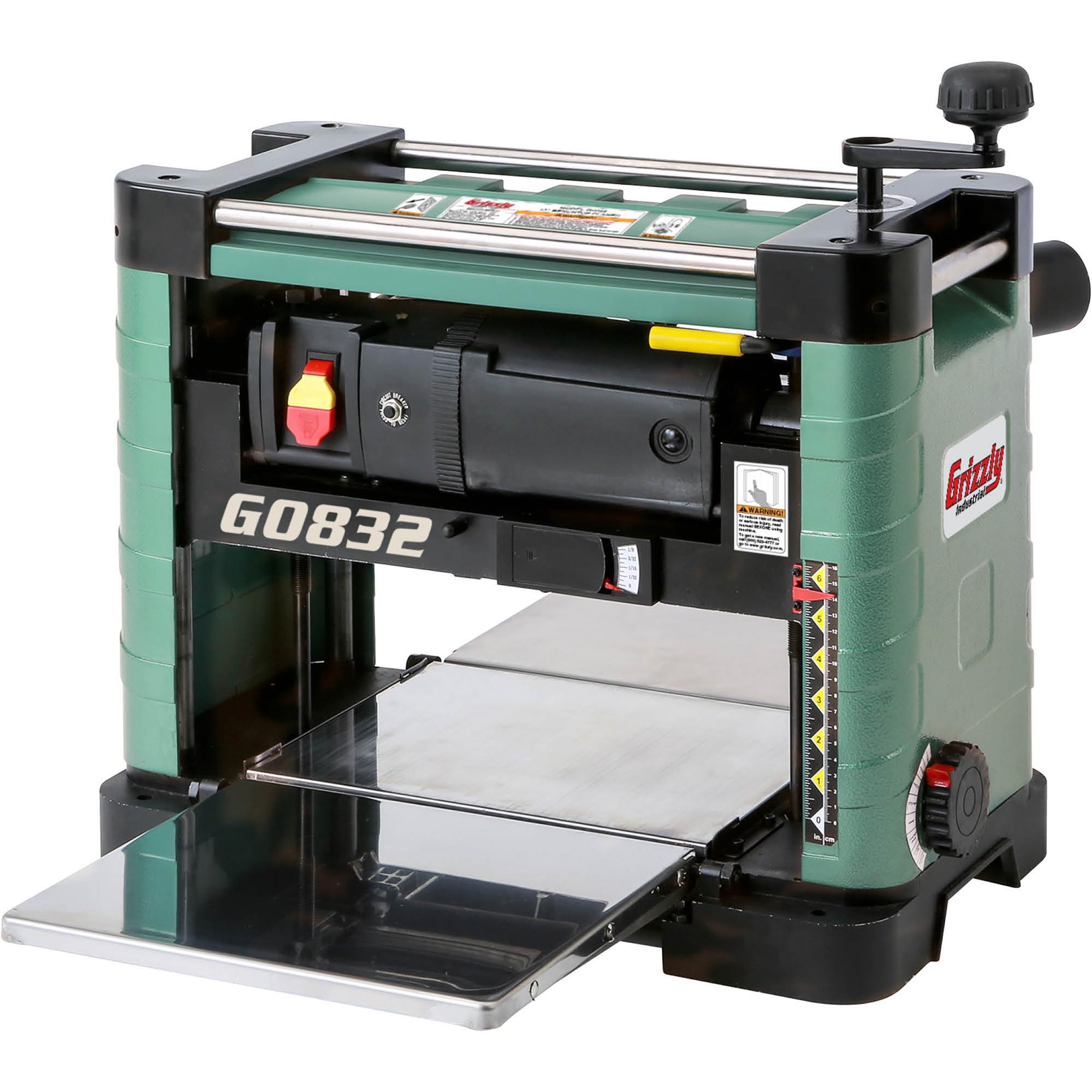 13" Benchtop Planer with Built-In Dust Collection - Grizzly Industrial ...
