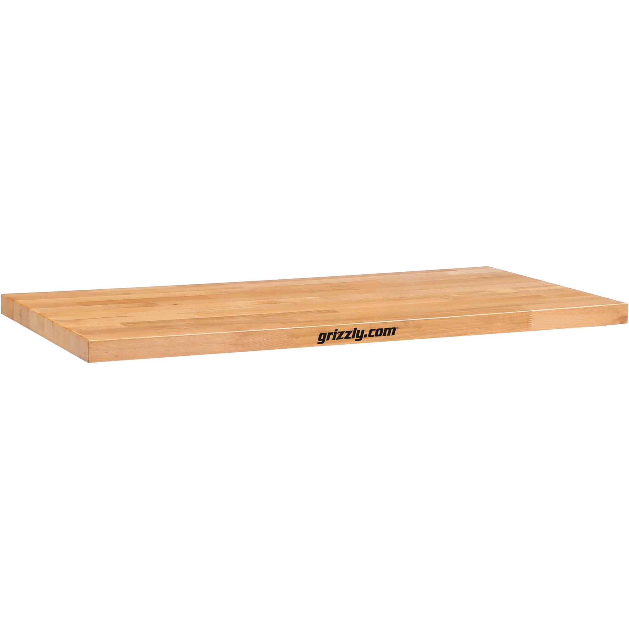 Beech Workbench Top - 48" x 25" - Grizzly Industrial, Inc.