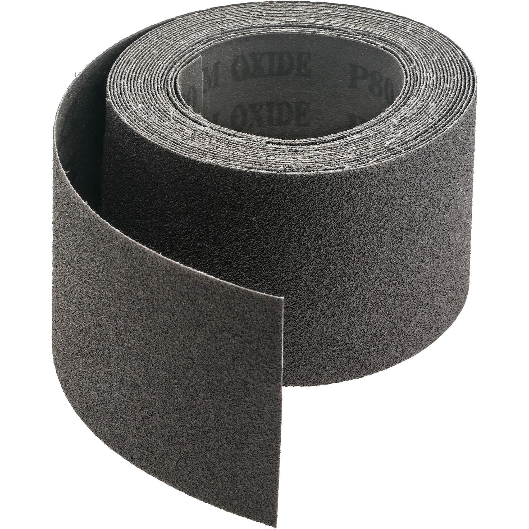 3" x 22' A/O Sanding Roll 80 Grit - Grizzly Industrial, Inc.