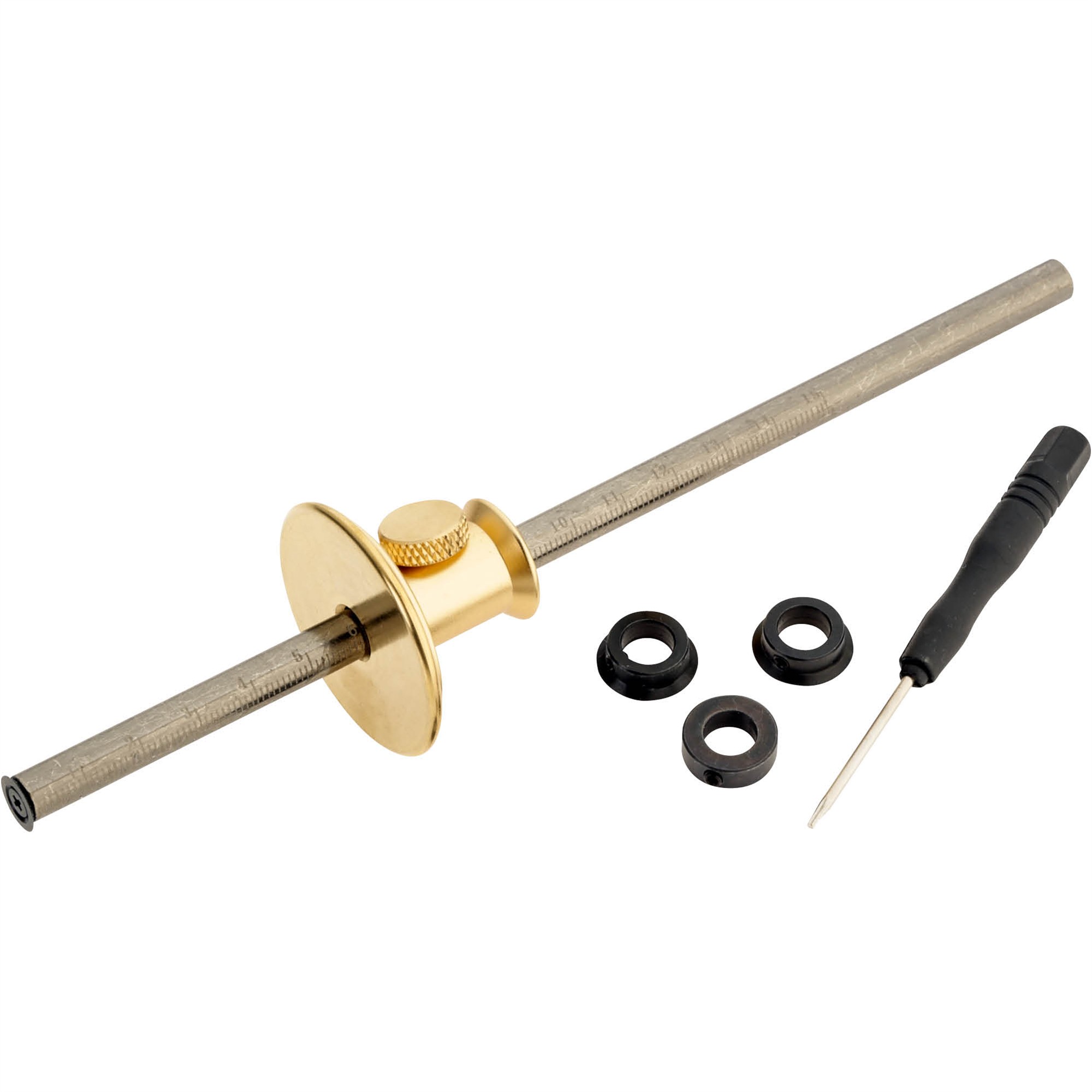 Wheel Marking Gauge with 32nd/1mm scale and 1+2 Mortise Marking Wheel ...