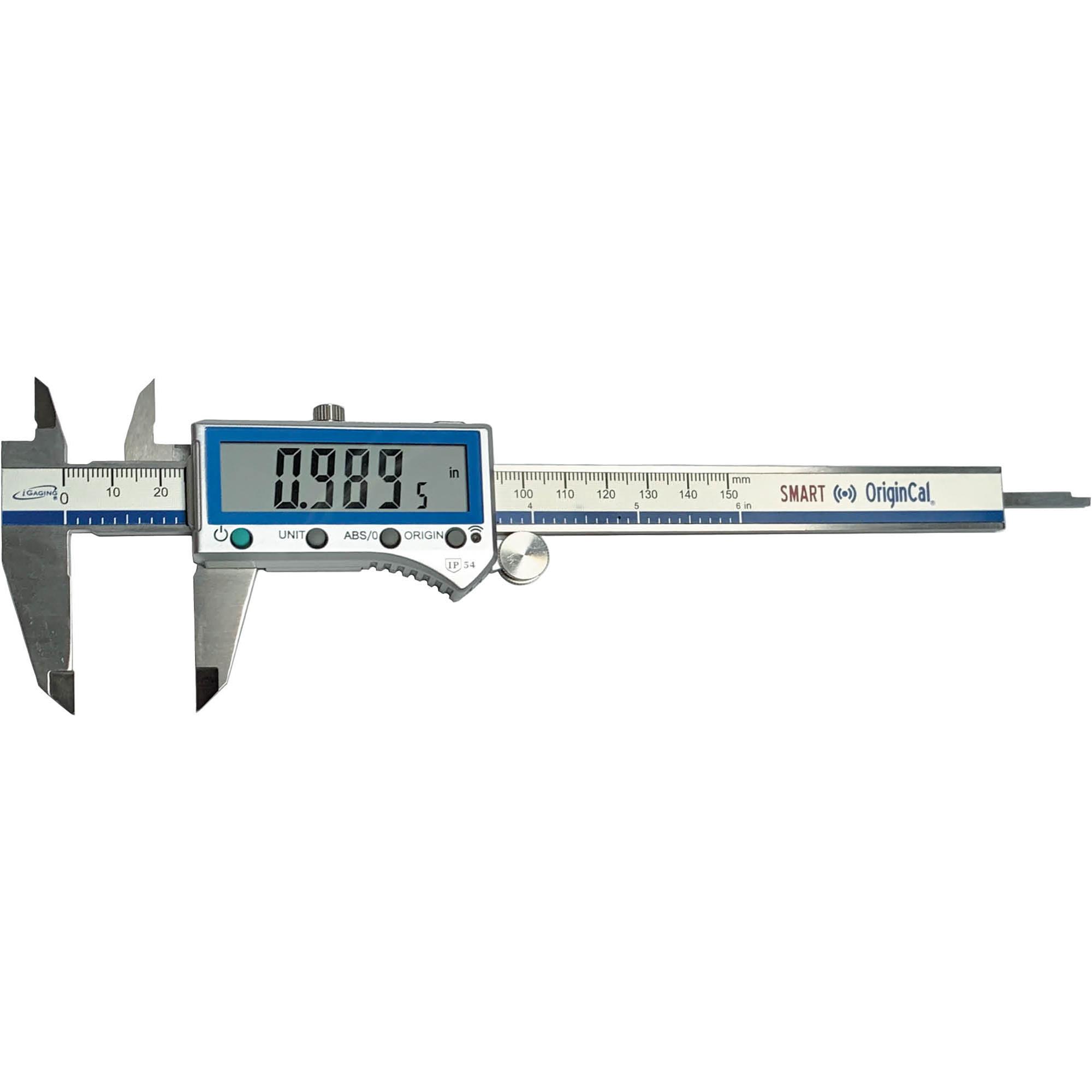 IP54 Bluetooth Absolute Caliper 0-6" - Grizzly Industrial