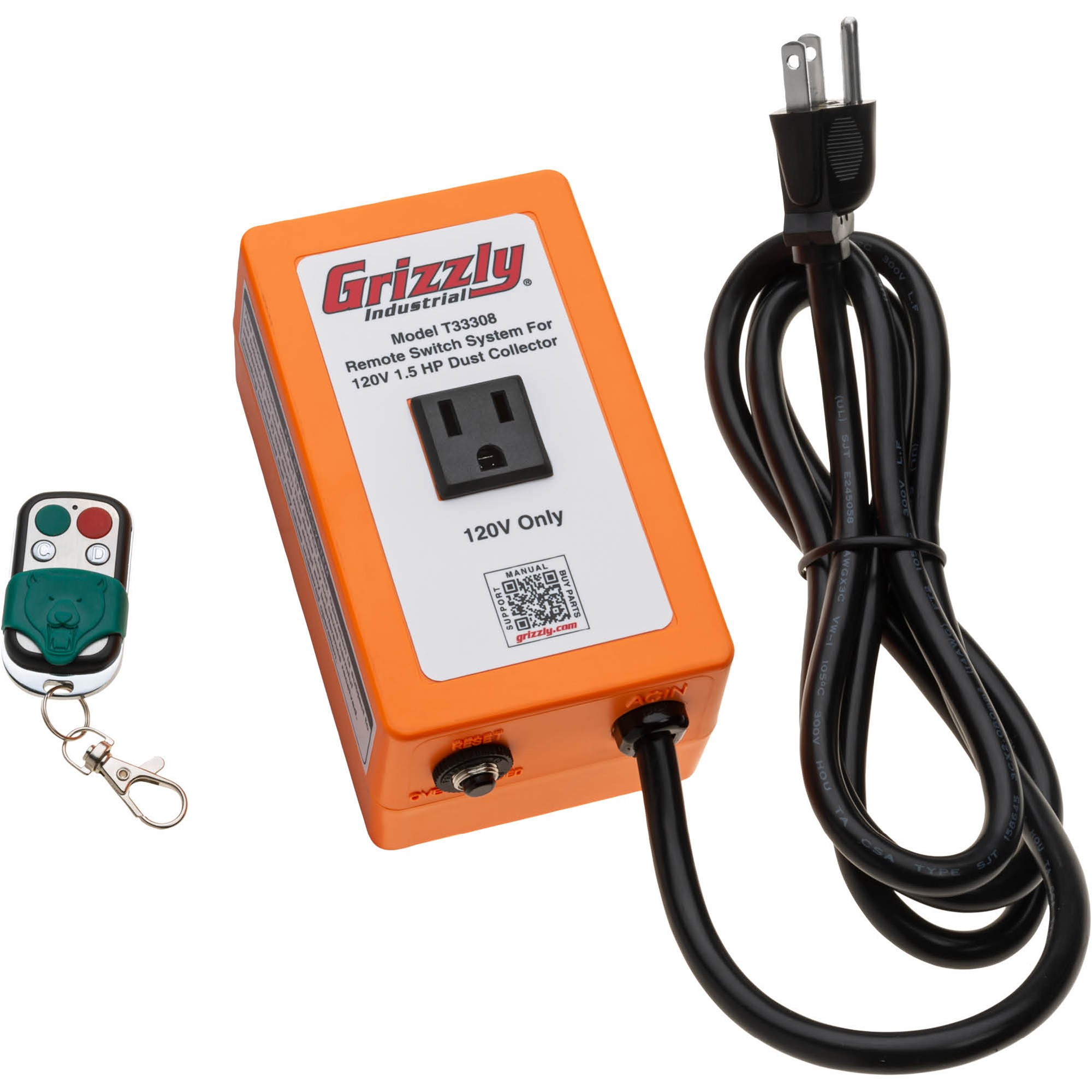120V Dust Collection Remote - Grizzly Industrial, Inc.