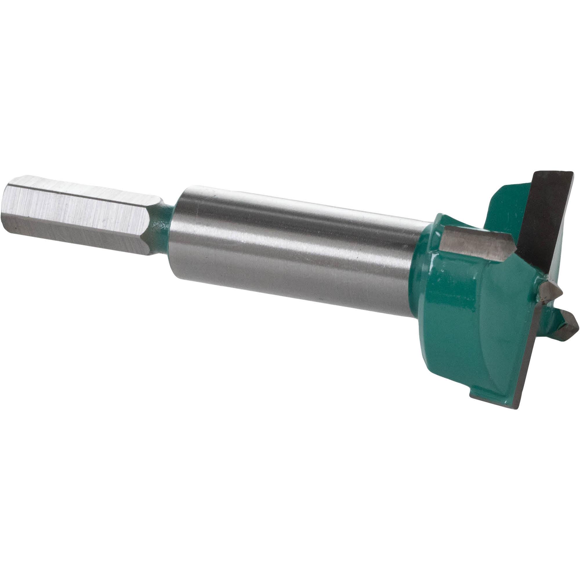 1-1/2" Tungsten Carbide Hex Shank Forstner Bit - Grizzly Industrial, Inc.