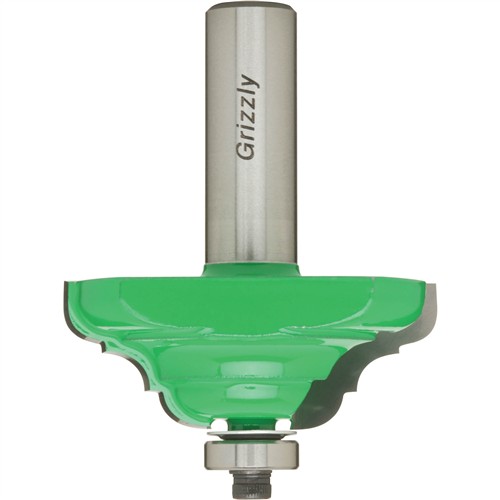 Grizzly C1425 - Double Cove and Bead Bit, 1/2" Shank - Grizzly ...