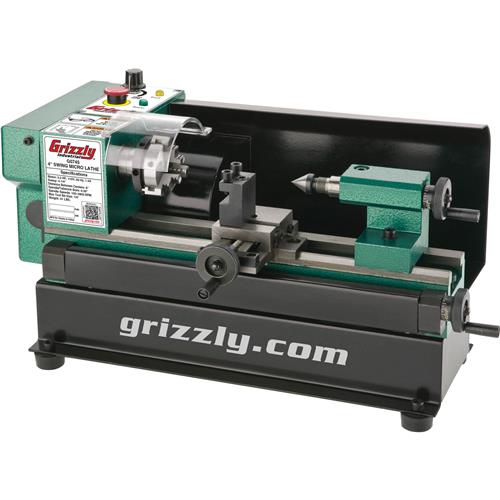 Grizzly G0745 - 4" x 6" Variable-Speed Benchtop Metal Lathe - Grizzly ...