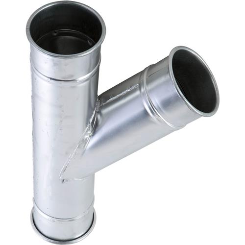 US Duct T28524 - 4" to 4" x 4" 45 Deg Industrial Dust Collection Branch ...