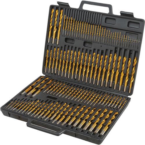 HSS Titanium 135 Degree Drill Bit Set, 115 Pc. - Grizzly Industrial, Inc.